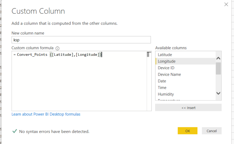 Reverse GeoLocation in Power BI | KAISPE