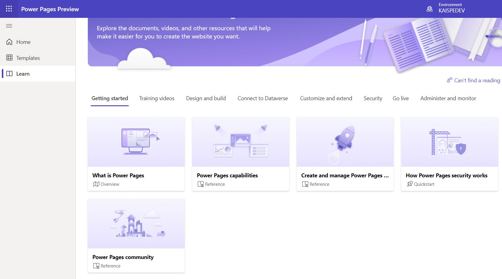 Developing Websites using Microsoft Power Pages | KAISPE
