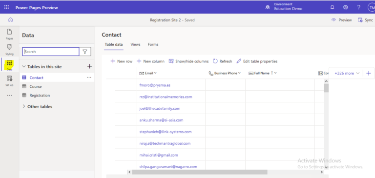 Microsoft Power Pages: School Program Registration| KAISPE