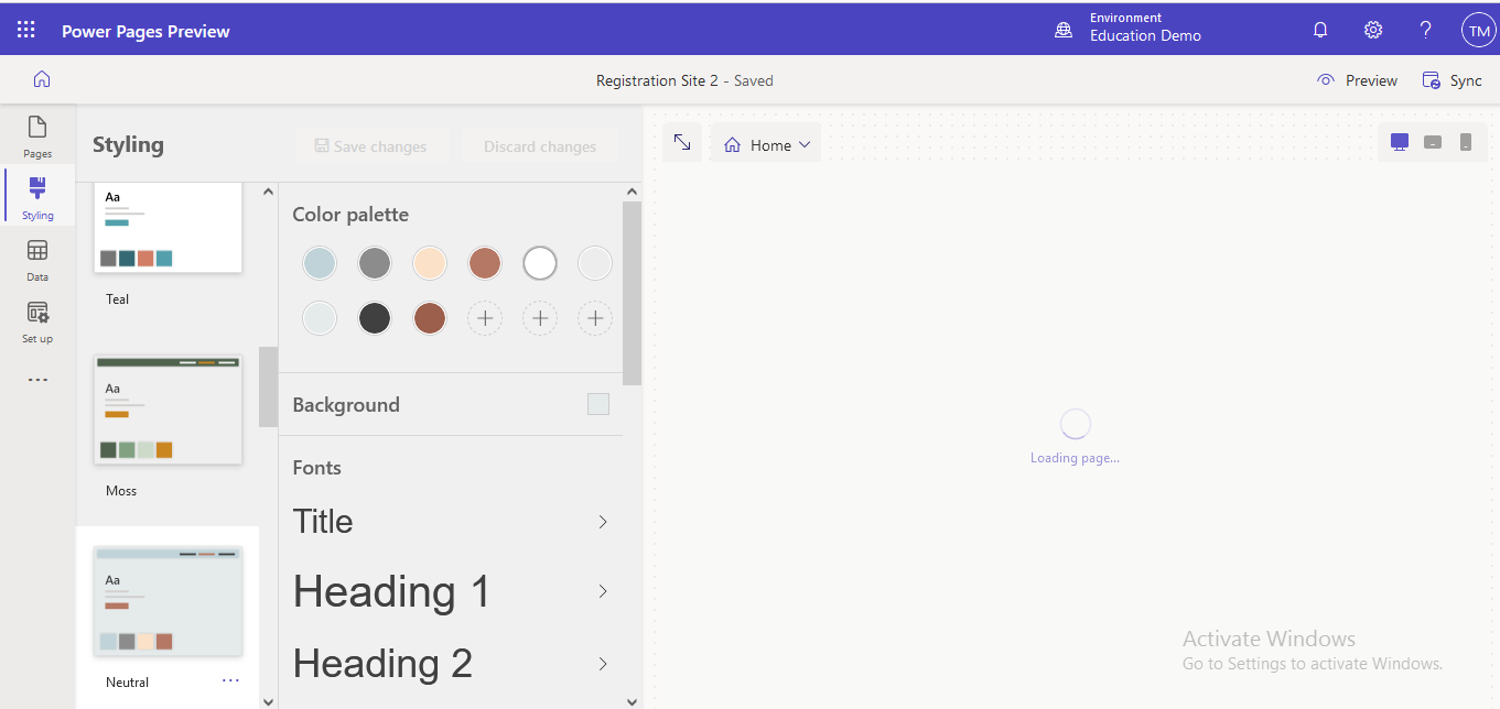 Microsoft Power Pages: School Program Registration| KAISPE