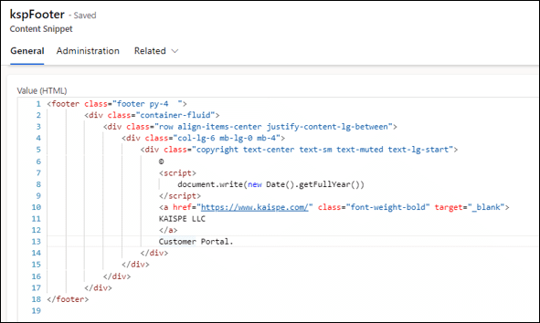 Using Content Snippets in Microsoft Power Pages | KAISPE