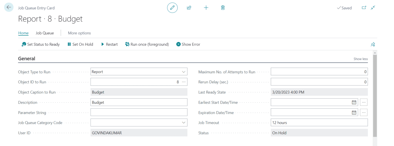 Step-by-Step Guide: Report Scheduling in Business Central Online