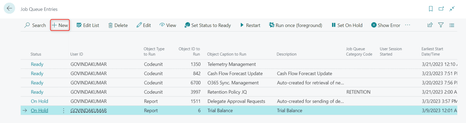 Step-by-Step Guide: Report Scheduling in Business Central Online