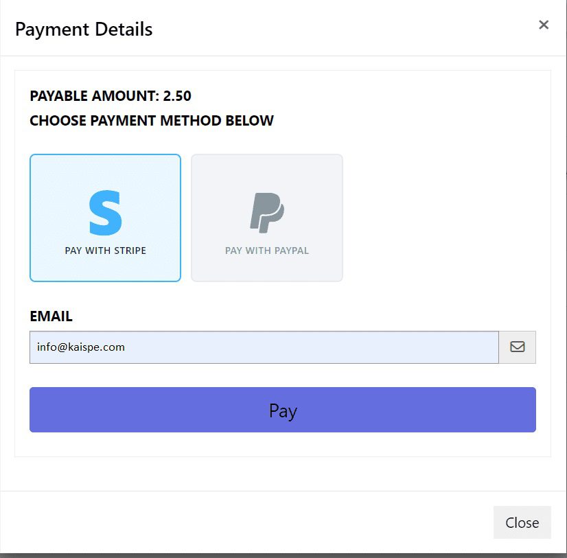 Integrating Stripe Payment method on Power Pages | KAISPE Blog