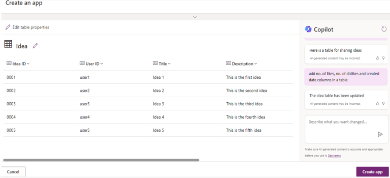 Accelerate App Development | Build PowerApps with Copilot