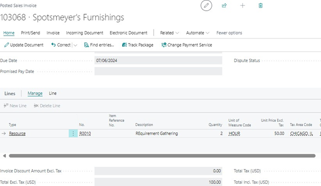How to Setup Project Management in D365 Business Central