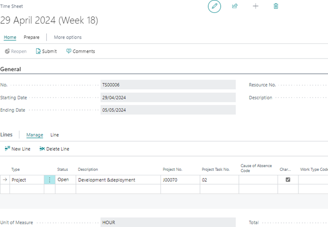 How to Setup Project Management in D365 Business Central