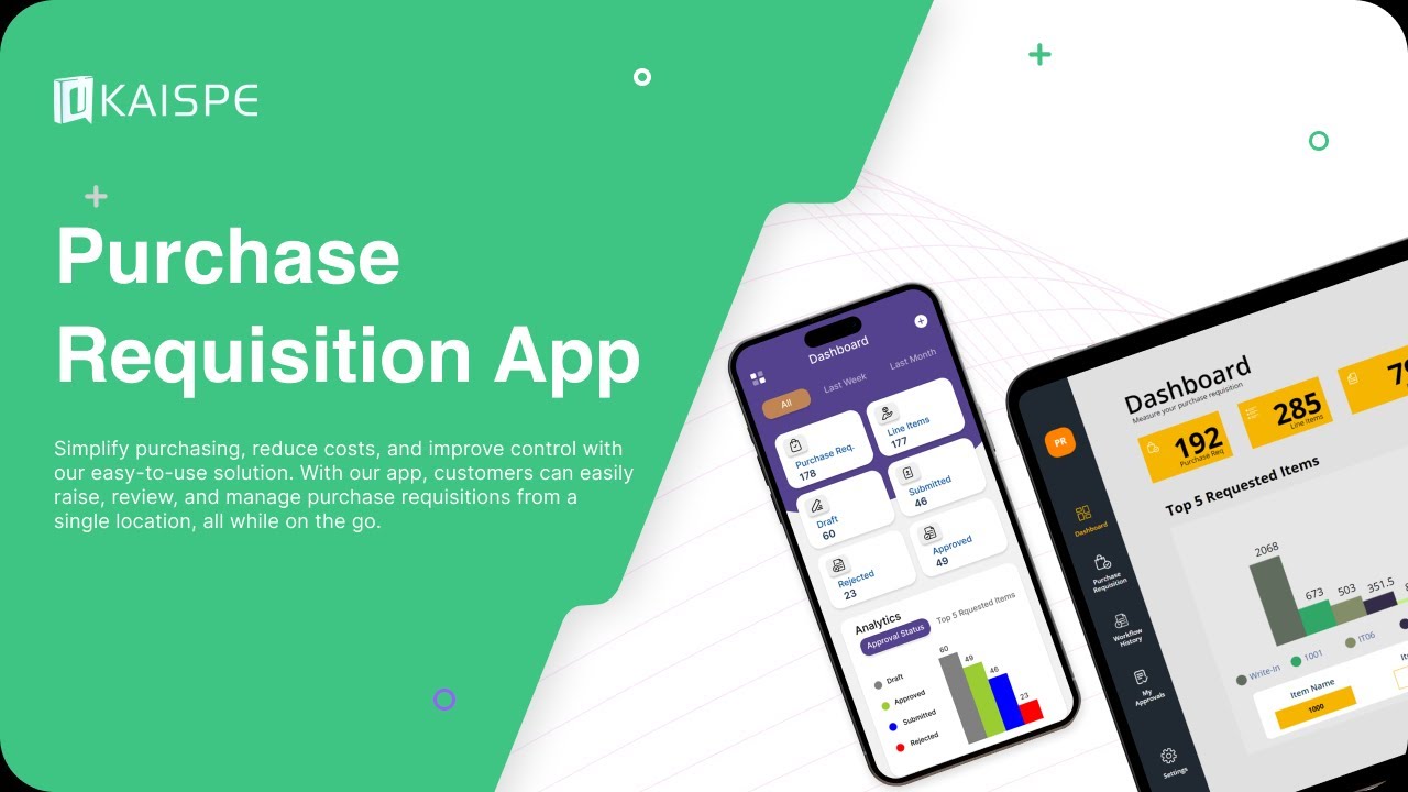 Purchase Requisition App - Microsoft PowerApps Based | KAISPE